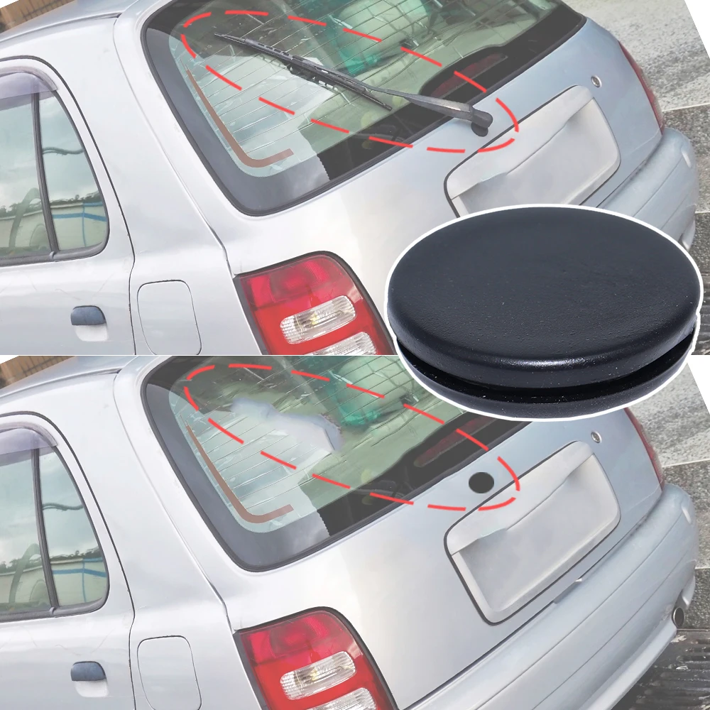 Car Rear Window Wiper Blade Arm Rocker Delete Bung Rubber Plug Cap For ...