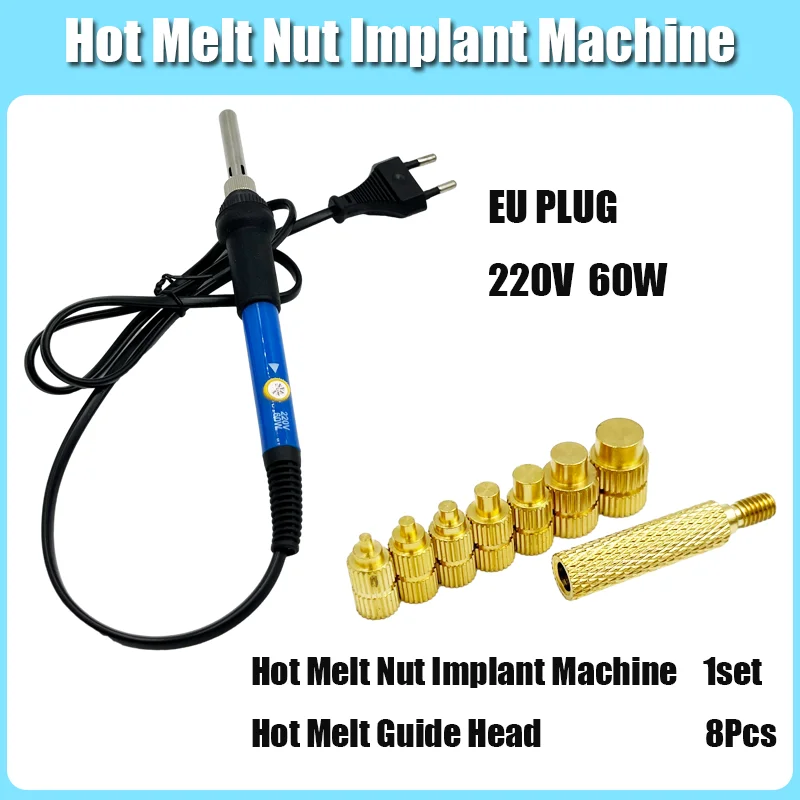 Heat-Set-Insert-Soldering-Iron-Tip-M2-M3-M4-M5-M6-Brass-Hot-Melt-Inset ...