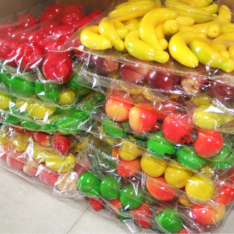 20Pcs/bag 3-4cm Mini Artificial Fruits Foods Vegetables Fake Apple ...