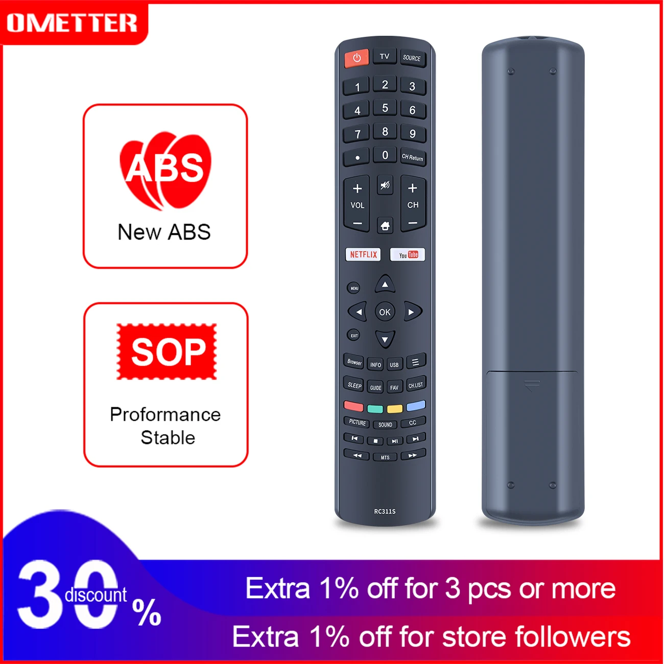 Remote Control Tv Mastertech | Pioneer Remote Control Tv | Remote ...