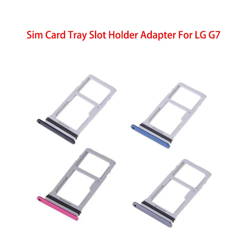 SIM-Tray-For-LG-G7-SIM-Card-Slot-Holder-Adapter-Socket-Repair ...