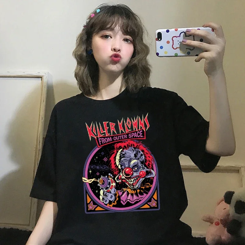 Scary-cartoon-Satan-demon-T-shirt-women-grim-evil-series-trend ...