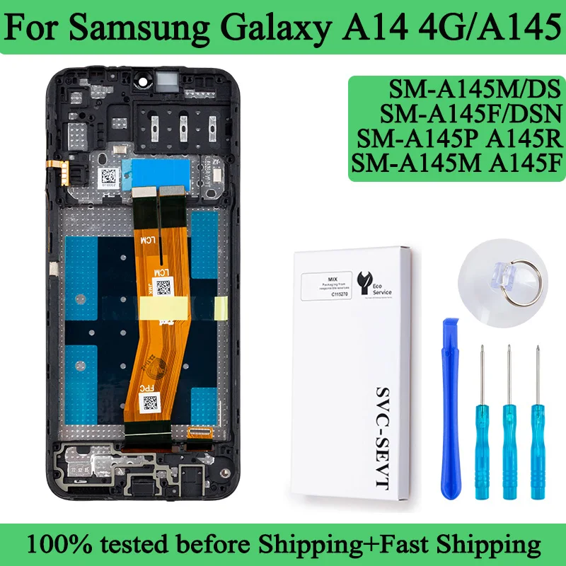 SM-A145P-A145R-A145M-A145F-Premium-Lcd-For-Samsung-Galaxy-A14-4G ...