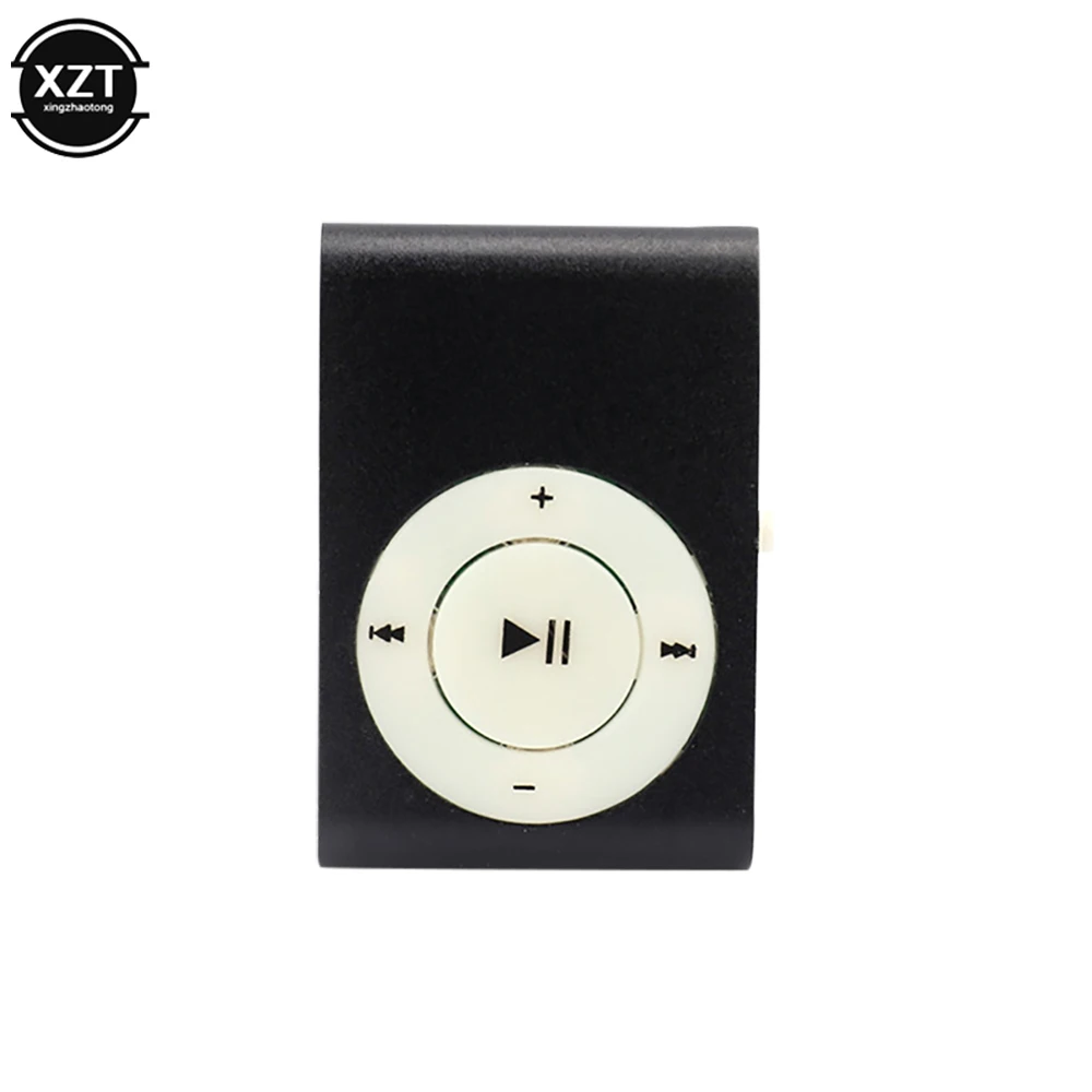 NEW Mp3 Player Portable Metal Screenless Card Mini Mp3 Iron Clip ...
