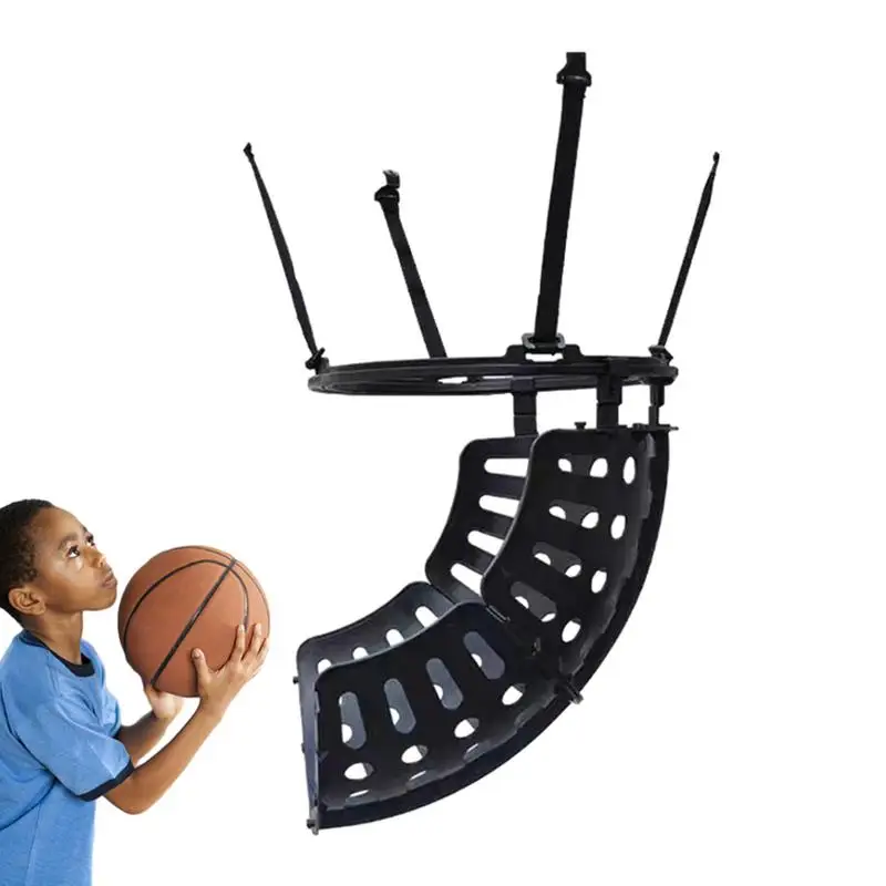 Ball-Return-For-Basketball-Hoop-360-Degree-Rotatable-Rebounder-And ...