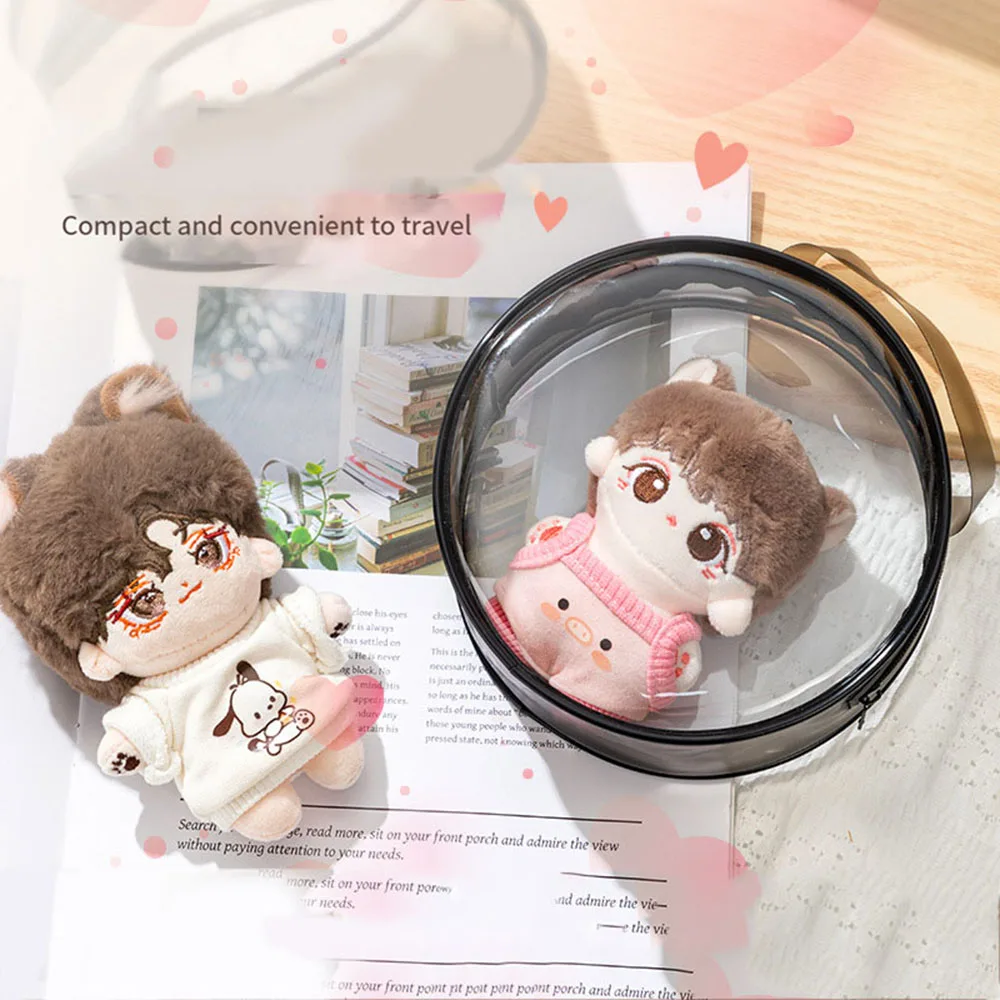 Classic-Transparent-Doll-Bag-Thickened-Dustproof-Storage-Bags-Round ...