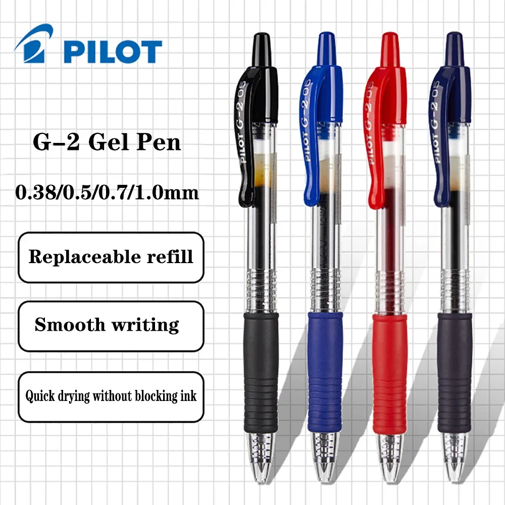 1pcs-Japan-PILOT-Gel-Pen-G-2-BL-G2-Quick-drying-Ink-Office-Accessories ...