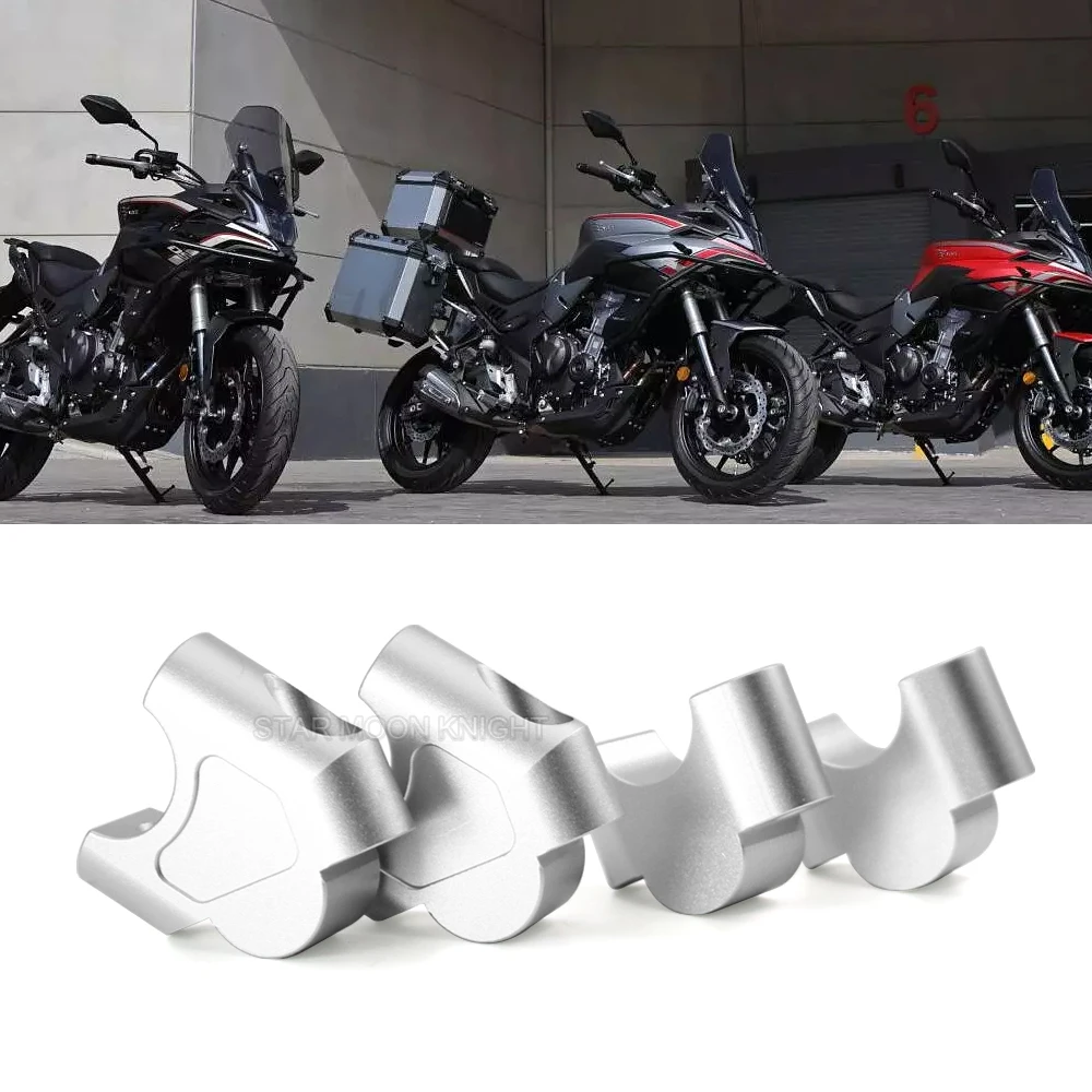 Motorcycle-28mm-Handle-Handlebar-Riser-CNC-Clamp-Mount-For-Loncin-VOGE ...
