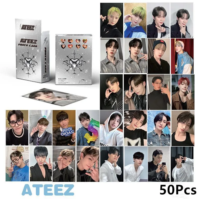 KPOP-lbum-ATEEZ-Laser-Card-Hologr-fico-Photo-Card-LOMO-Card-Seonghwa-Yunho-Cole-o-Girl.jpg