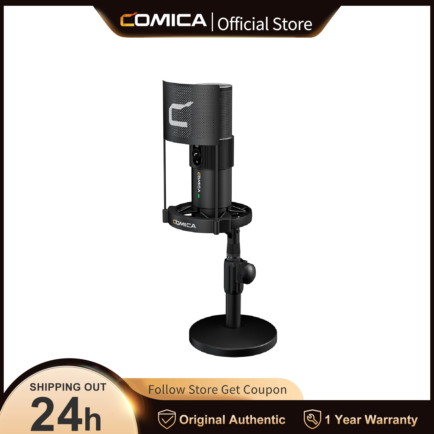 Comica-STA-X2-Cardioid-Condenser-XLR-Microphone-Professional-Noise ...