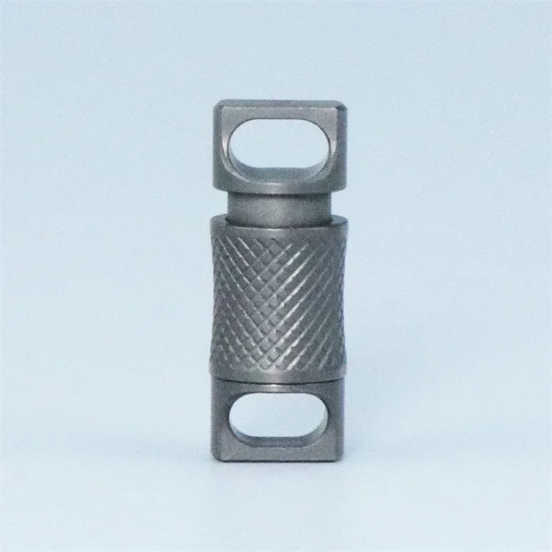 Titanium-Alloy-Mini-Small-Keychain-360-Degree-Rotation-Key-Buckle-Multi ...