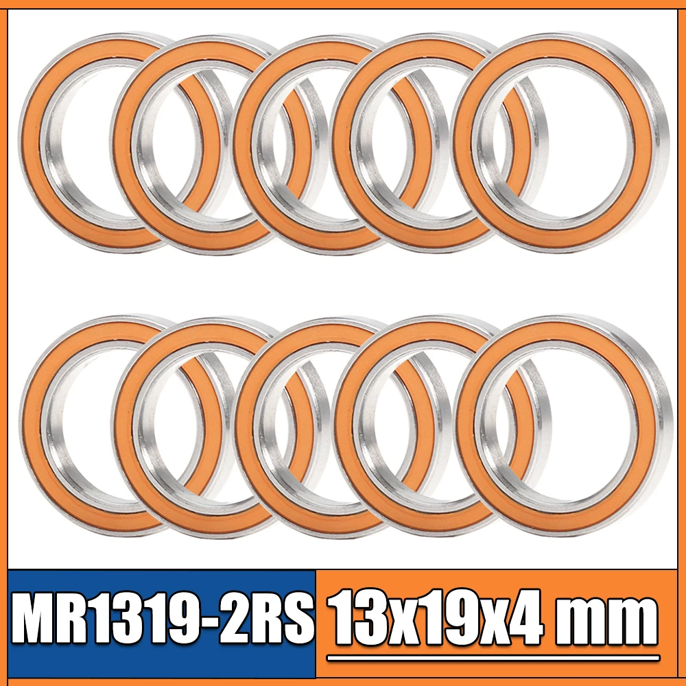 MR1319RS-Bearing-ABEC-3-10PCS-13-19-4-mm-Thin-Section-MR1319-2RS-Ball ...
