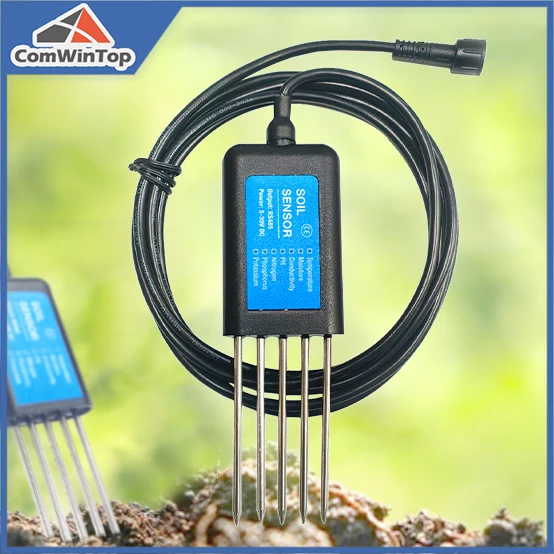 7 in 1 soil sensor for 8-node Soil Parameter Acquisition System ...