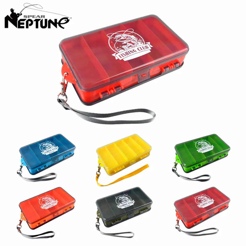 Fishing-Box-Fisherman-Tackle-Box-Plastic-Bait-Boxes-Double-Sided ...
