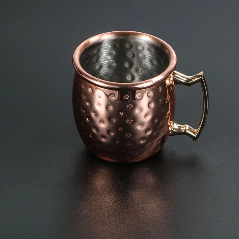 60ML Moscow Mule Cocktail Mug Stainless Steel Coffee Cups Personalized ...