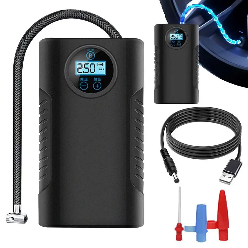 Portable-Air-Compressor-Digital-Air-Compressor-Handheld-Air-Pump-Strong ...