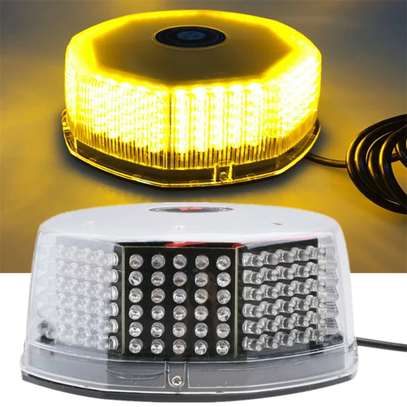 Bombillas LED de emergencia con imán para coche, luz estroboscópica de ...