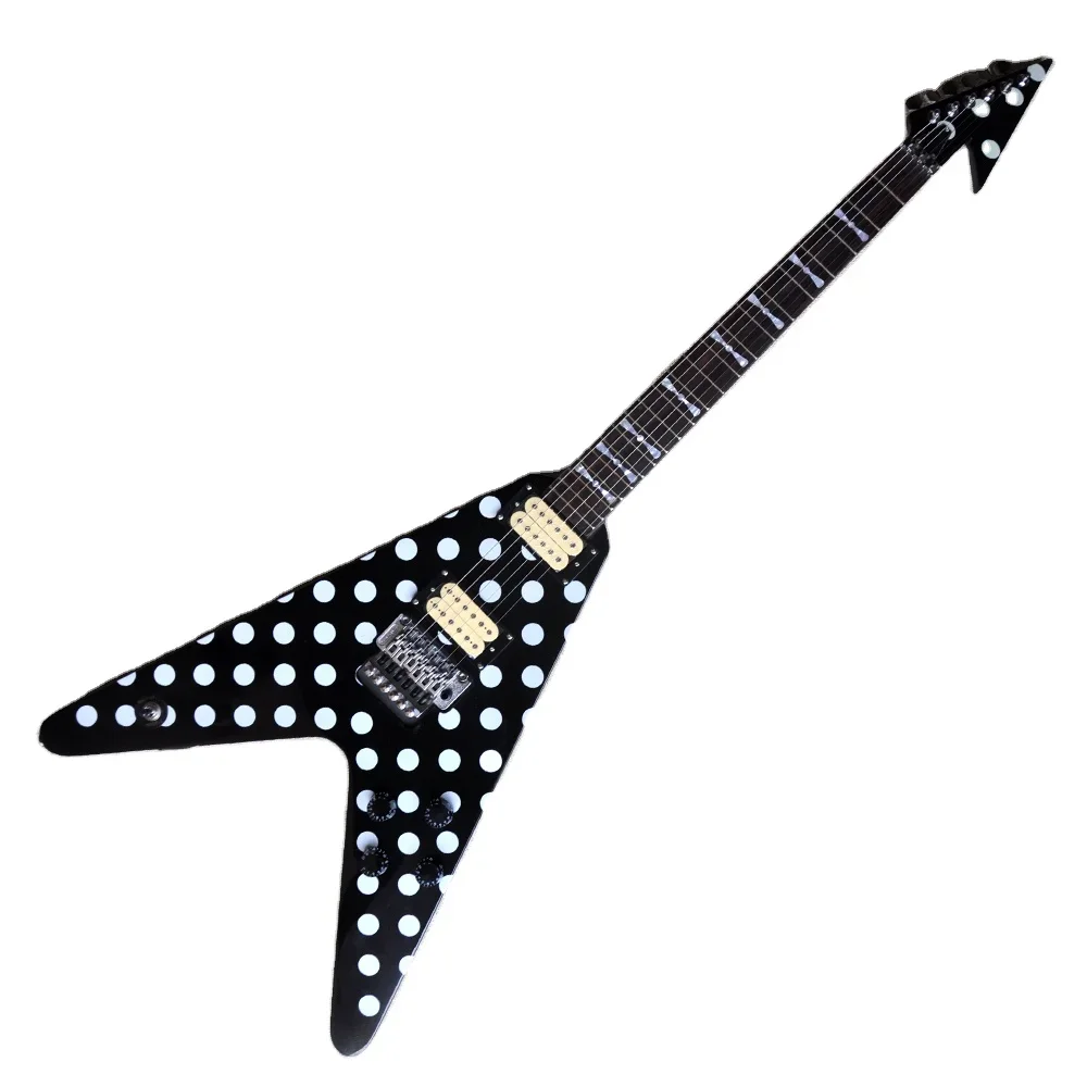 Flyoung-Hot-Sale-Cheap-Guitar-Musical-Instrument-Flying-V-Shape ...