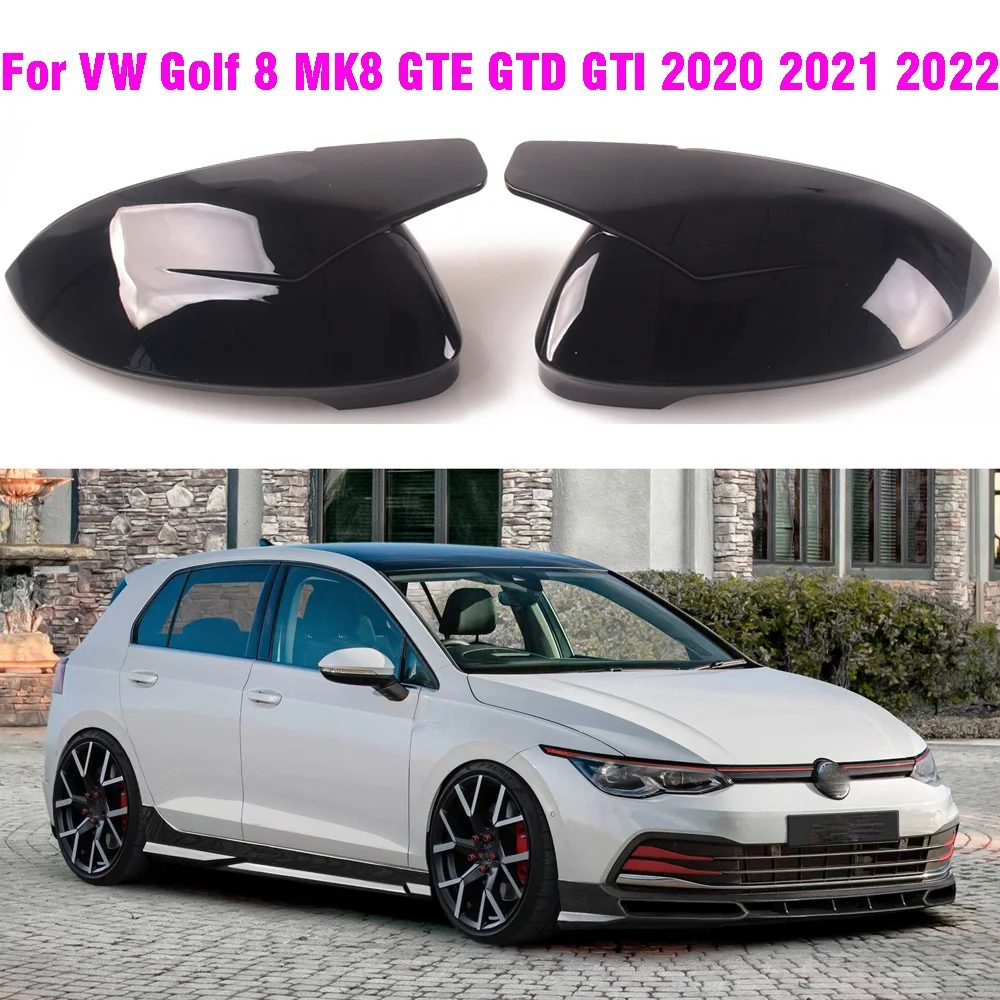 For-VW-Golf-8-MK8-2020-2021-2022-Mirror-Covers-Caps-RearView-Mirror ...
