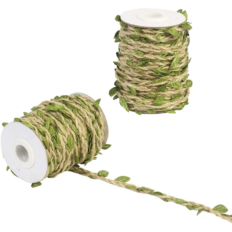 Pastoral-Forest-Linen-Packaging-Rope-Diy-Simulation-Decoration-Vine ...