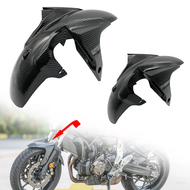 New-MT07-FZ07-Motorcycle-Accessories-Front-Tire-Cover-Fairing-Front ...