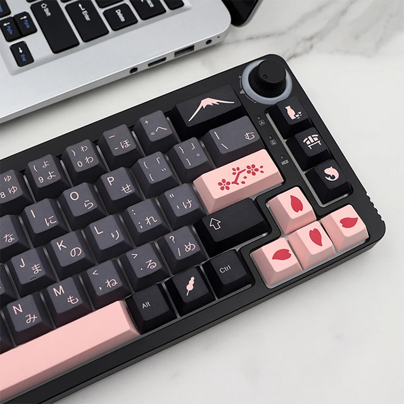 GMK-Clone-Nightsakura-Cereja-Perfil-PBT-Keycaps-Teclado-Mec-nico ...
