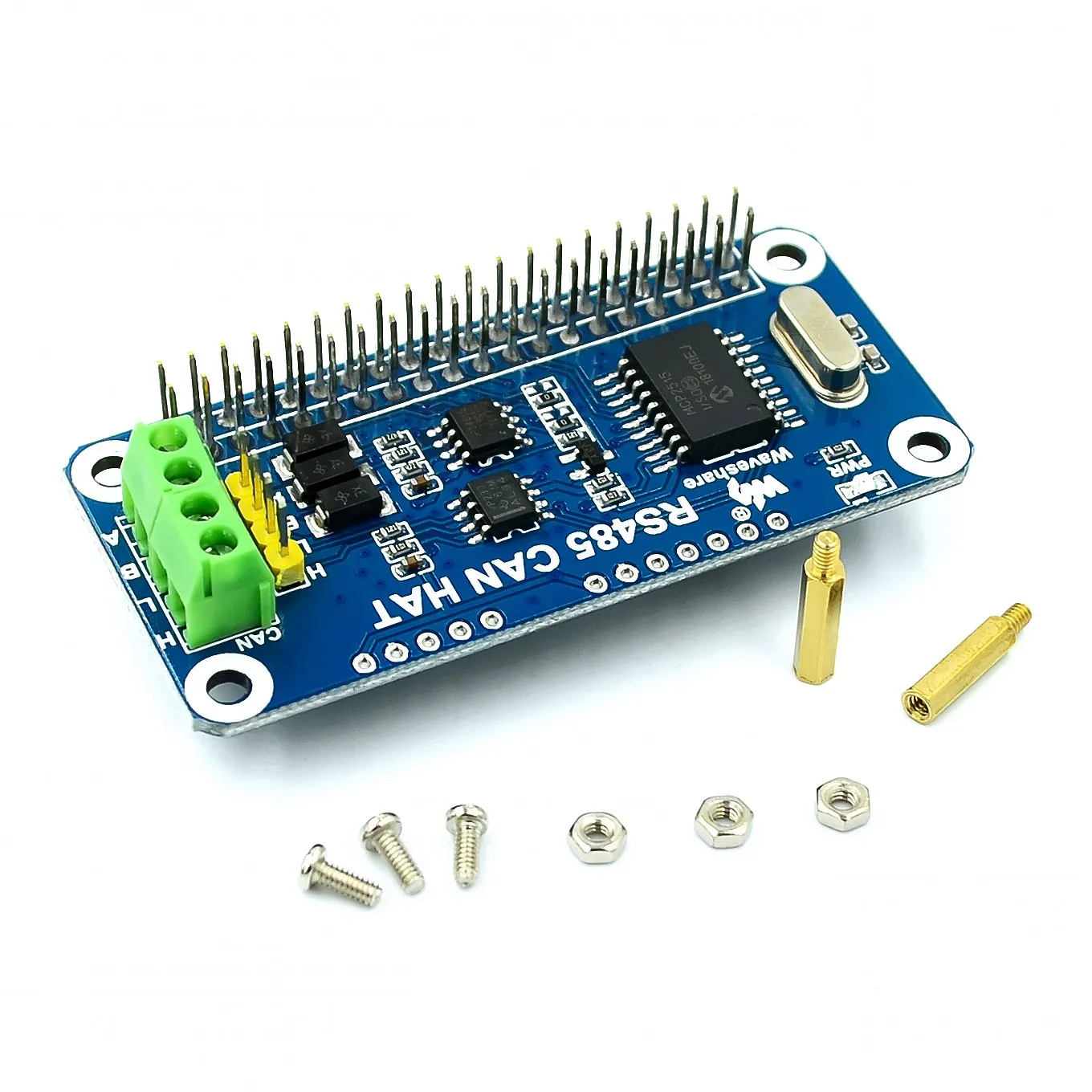 Raspberry Pi RS485 CAN HAT 3,3 V MCP2515 SP3485 interfaz SPI permite una comunicación estable de ...