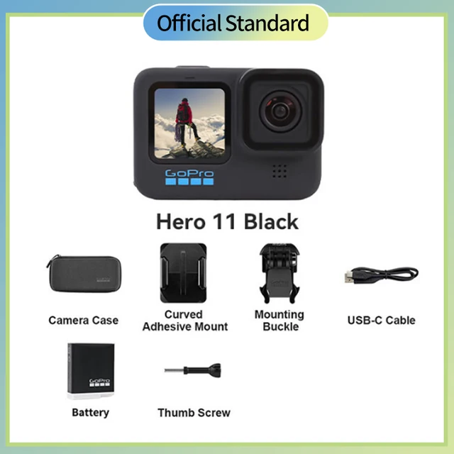 Gopro Hero 11 Black Action Camera Hyper Smooth5.0 Cycling Record Mini ...