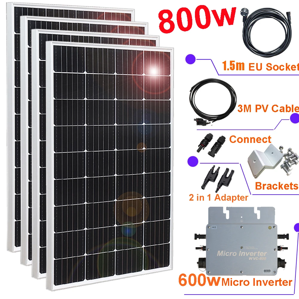 800w-glass-rigid-solar-panel-plug-and-play-system-220v-home-balcony ...