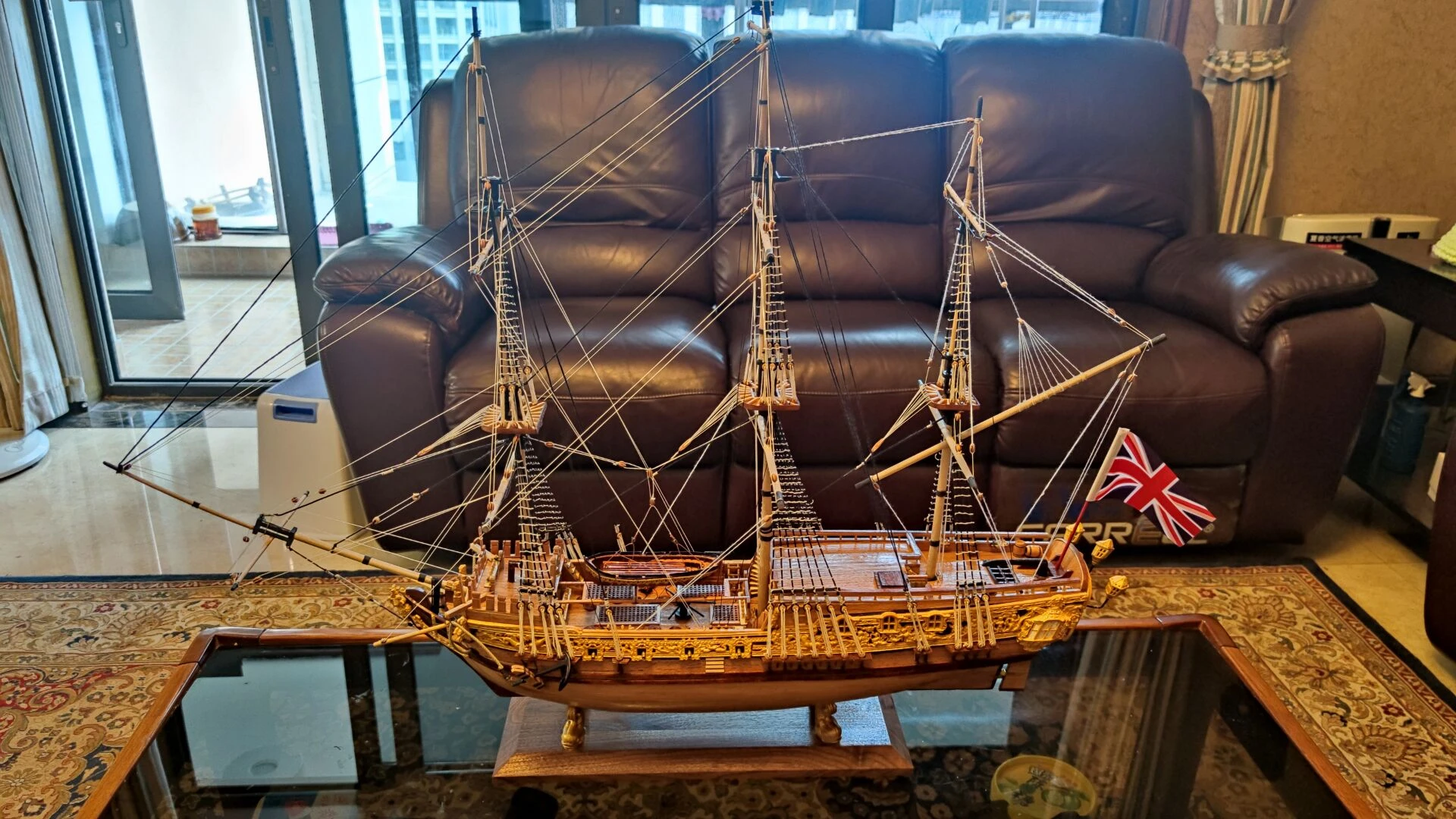 Neue schwarz perle Piraten schiff holz modell kit 80cm länge mit englisch anweisung| | - AliExpress