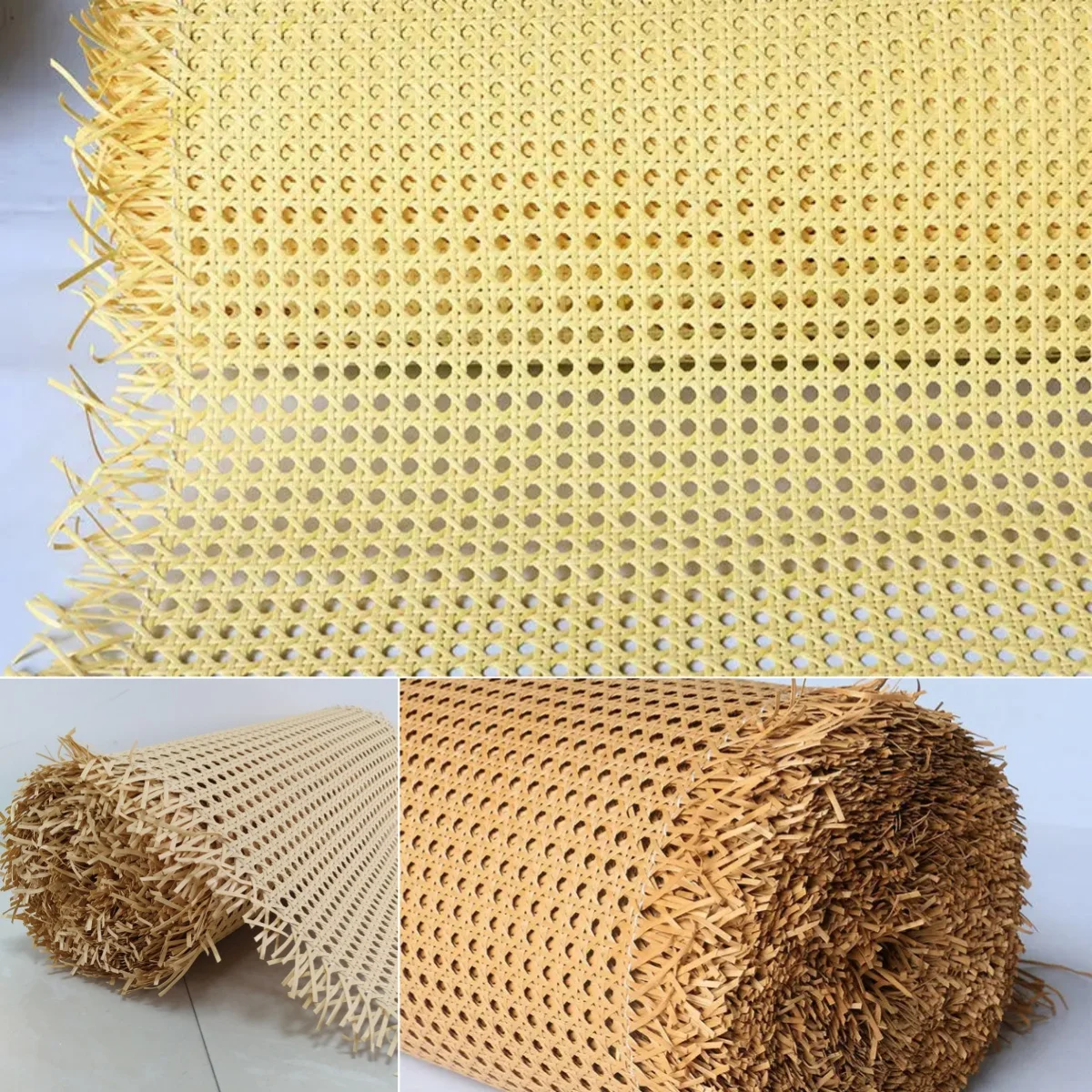 60CM-70CM-Wide-15-Meters-Long-PE-Plastic-Artificial-Cane-Rattan-Webbing ...
