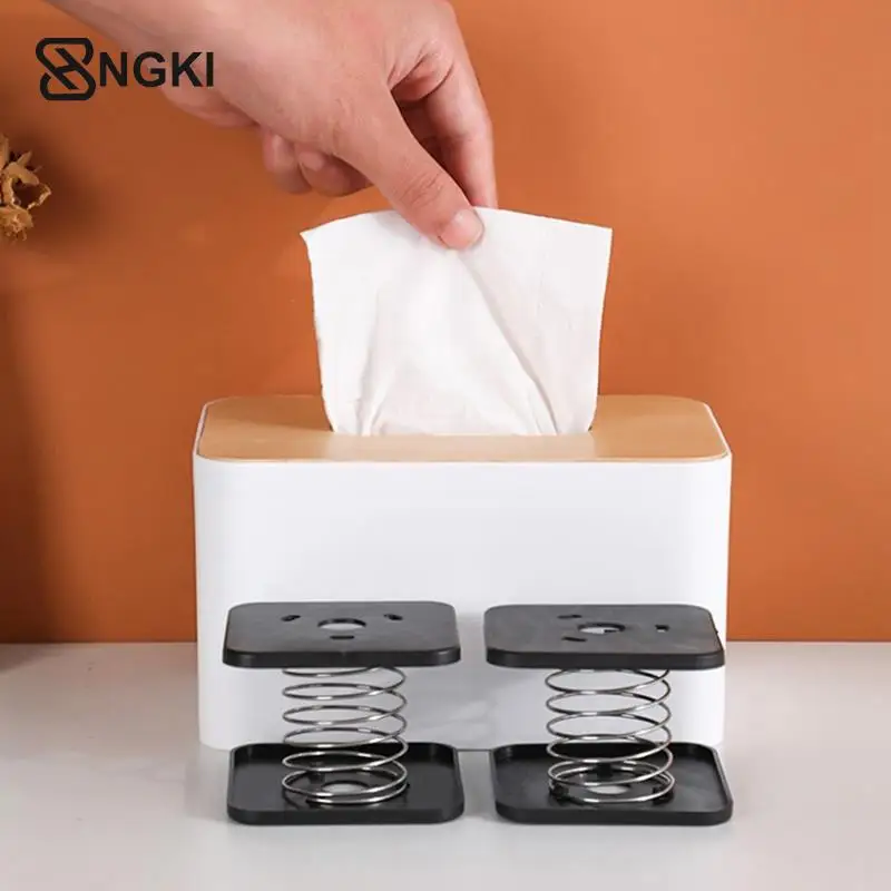 Tissue Box Spring Support Holder Tissue Dispenser Container Spring ...