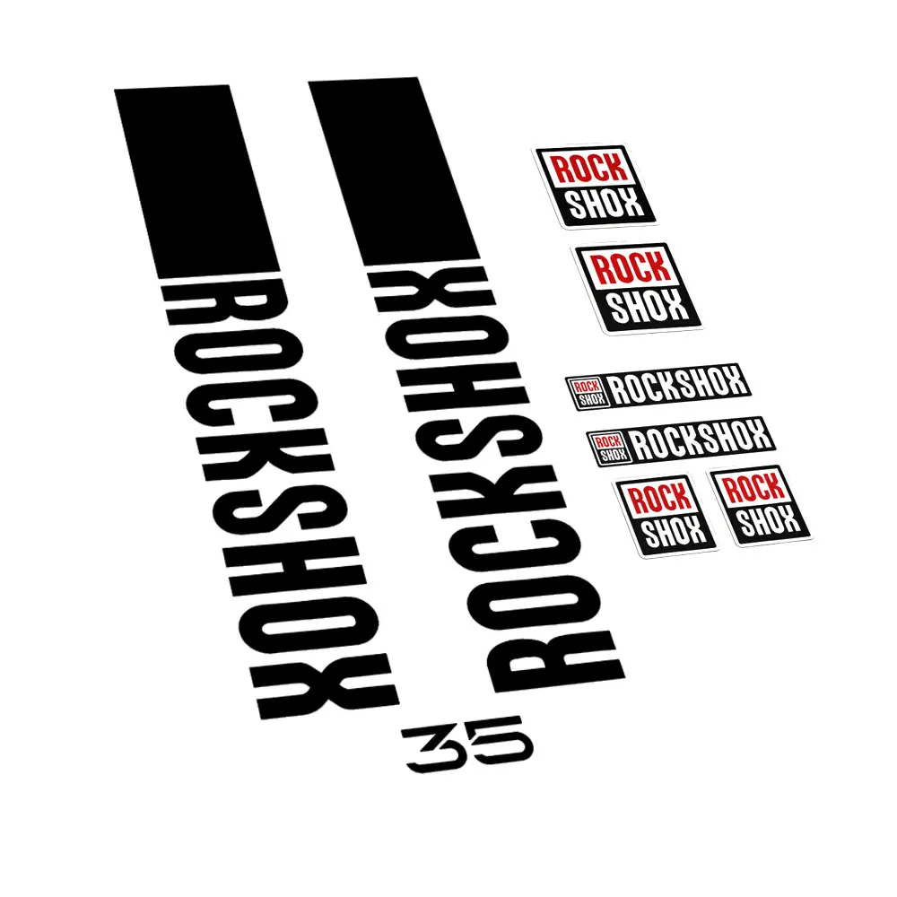 Compatibles For Rock Shox 35 Stickers Decals Aufkleber - Car Stickers ...