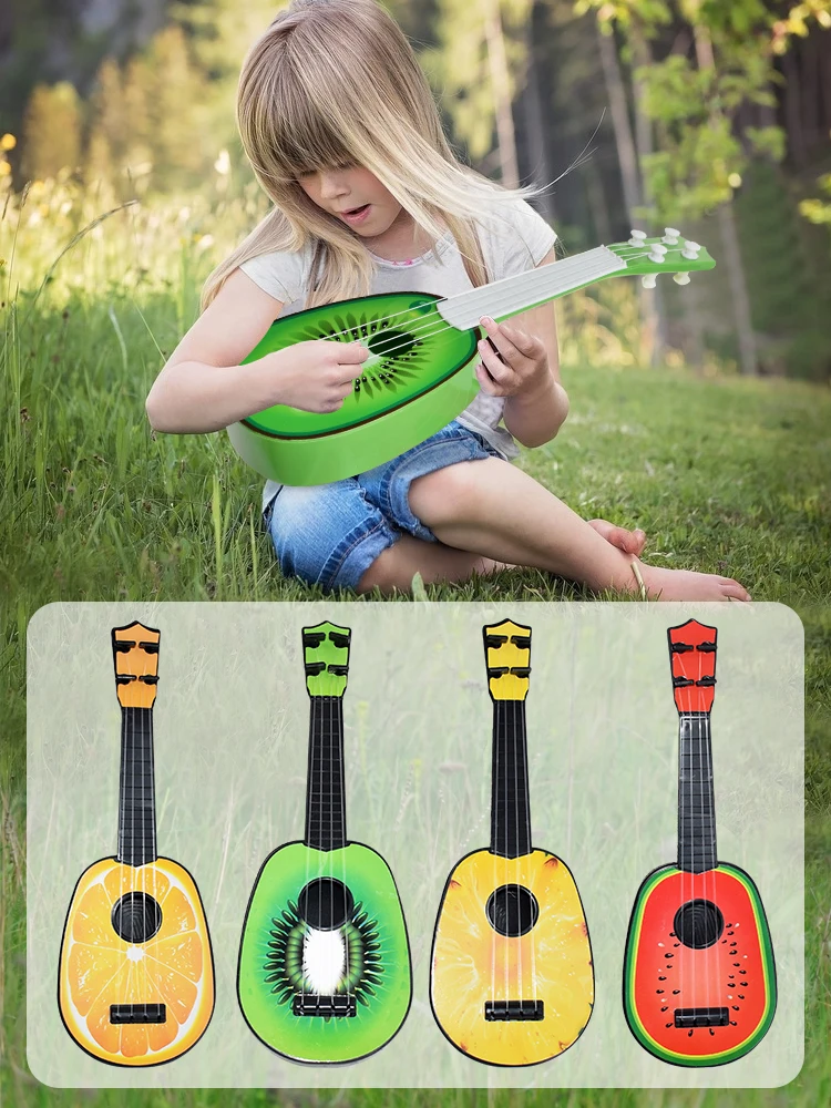 Funny-Fruit-Ukulele-Musical-Instrument-Guitar-Montessori-Toys-for ...