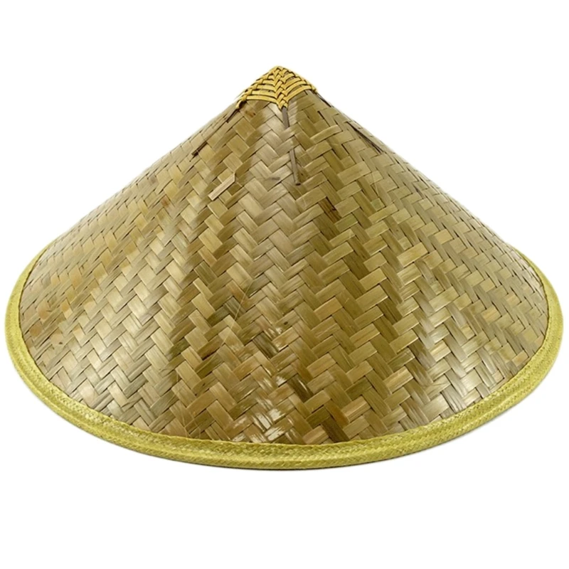 Chinese-Style-Straw-Bamboo-Hat-Oriental-Hat-Lightweight-and-Breathable ...