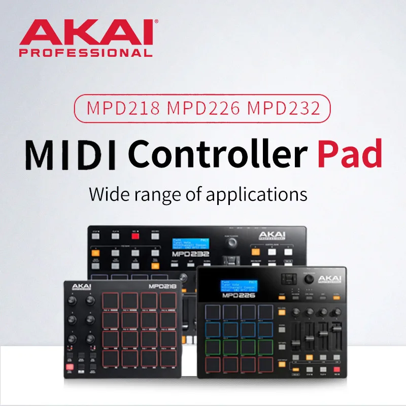 akai-professional-MPD218-midi-Keyboard-Electronic-Music-Synthesizer ...