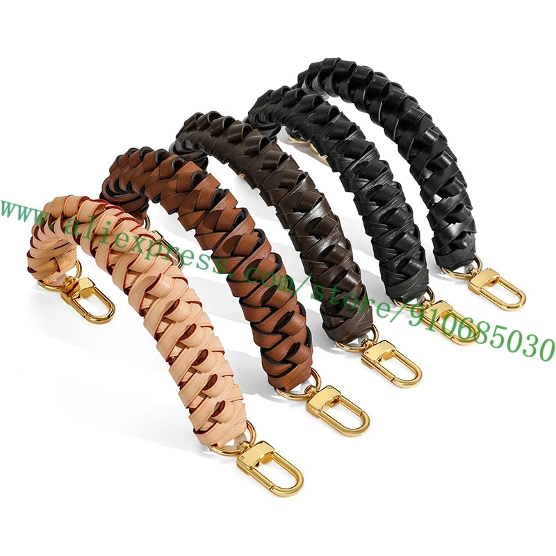 Vachetta-Leather-Braided-Bag-Strap-For-Designer-Women-Handbag-Lady-Ne0 ...