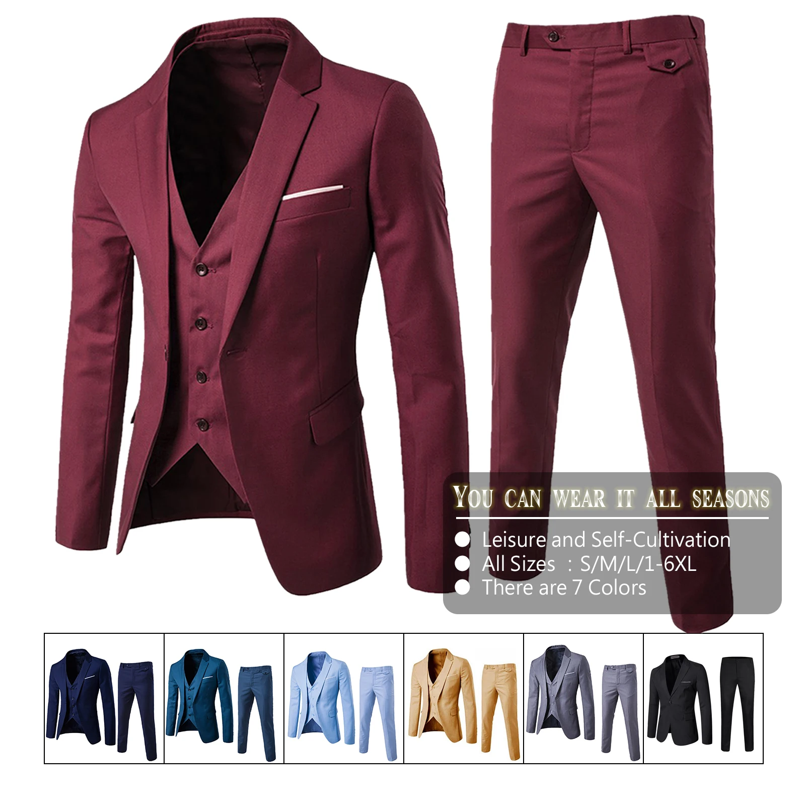 Blazer Slim Fit Male Wedding | Men Black Suit Blazers | Groom Suit ...