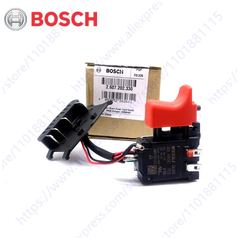 SWITCH FOR BOSCH GSB180-LI GSR18V-190 GSR180-LI 2607202330 CHARGE DRILL ...