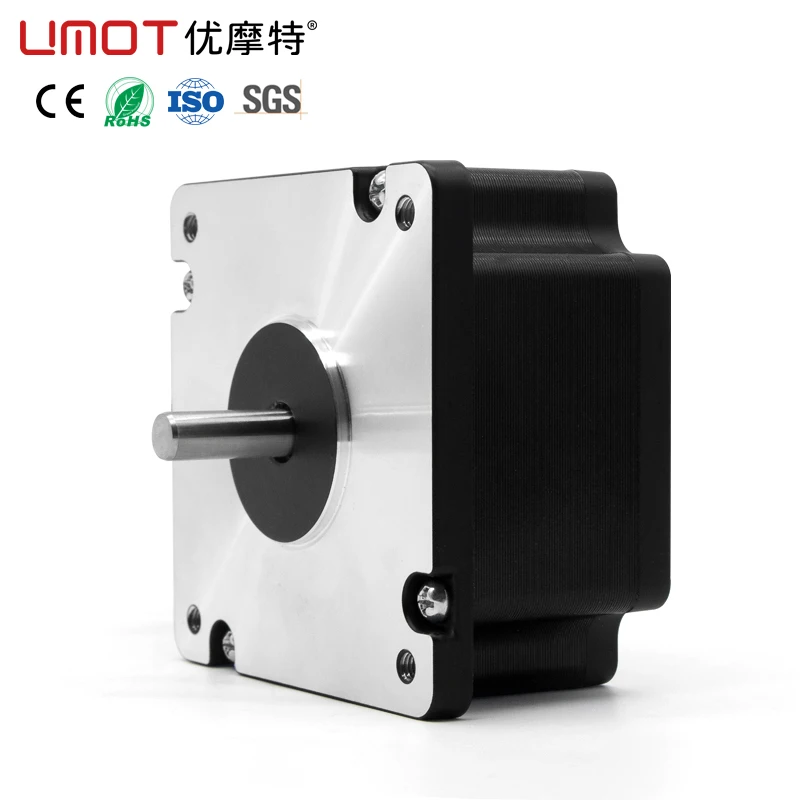 UMOT Nema 34 Hybrid Ultra-thin Rotary 86mm Stepper Motors 3Phrase DC2 ...