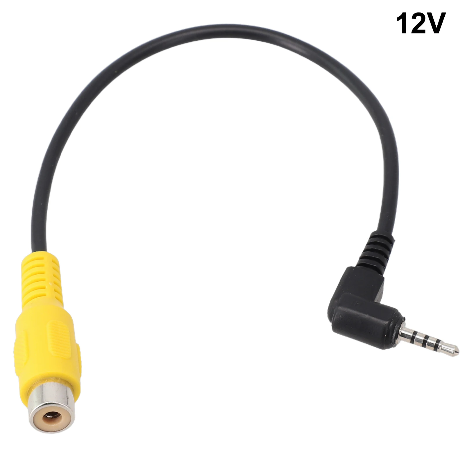 RCA-To-2-5mm-AV-Converter-Cable-Car-Rear-View-Reverse-Parking-Camera-To ...