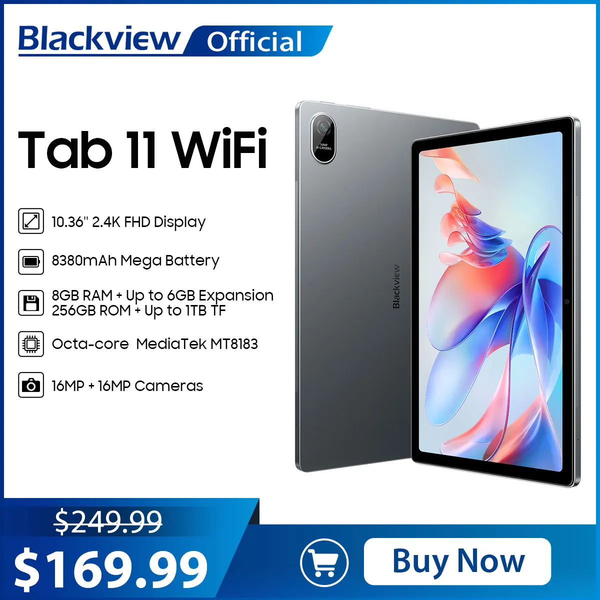 Blackview-Tab11-WIFI-Tablet-10-36-2-4K-FDH-Display-14GB-256GB-MT8183 ...
