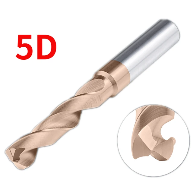 5D internal coolant drill d2-D16 Shank diameter D4 D6 D8 D10 Internal ...