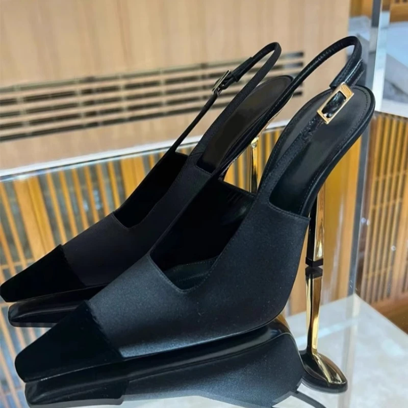 Spring-and-Summer-New-Square-Head-Spliced-Silk-Face-Single-Shoes-Thin ...