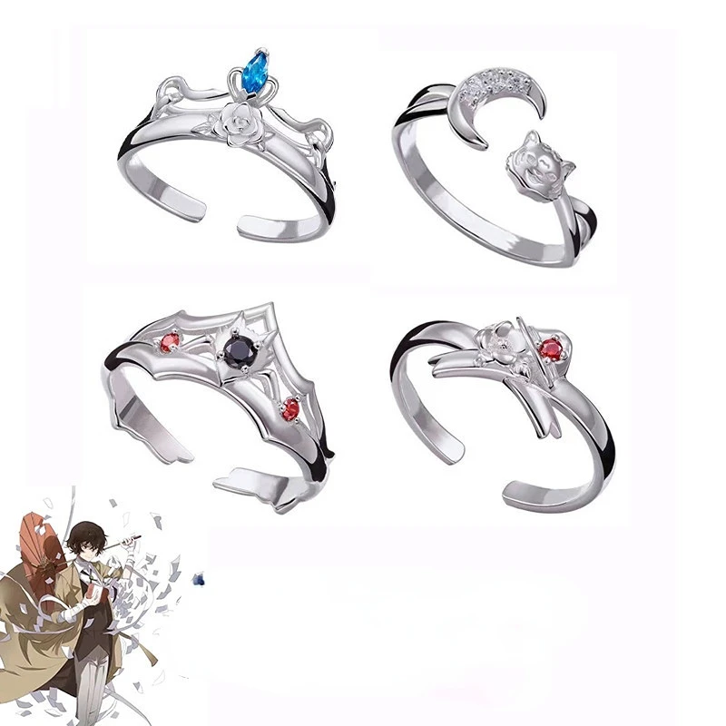 Anime-Bungo-Stray-Dogs-Nakahara-Chuuya-Ring-Nakajima-Atsushi-Dazai ...