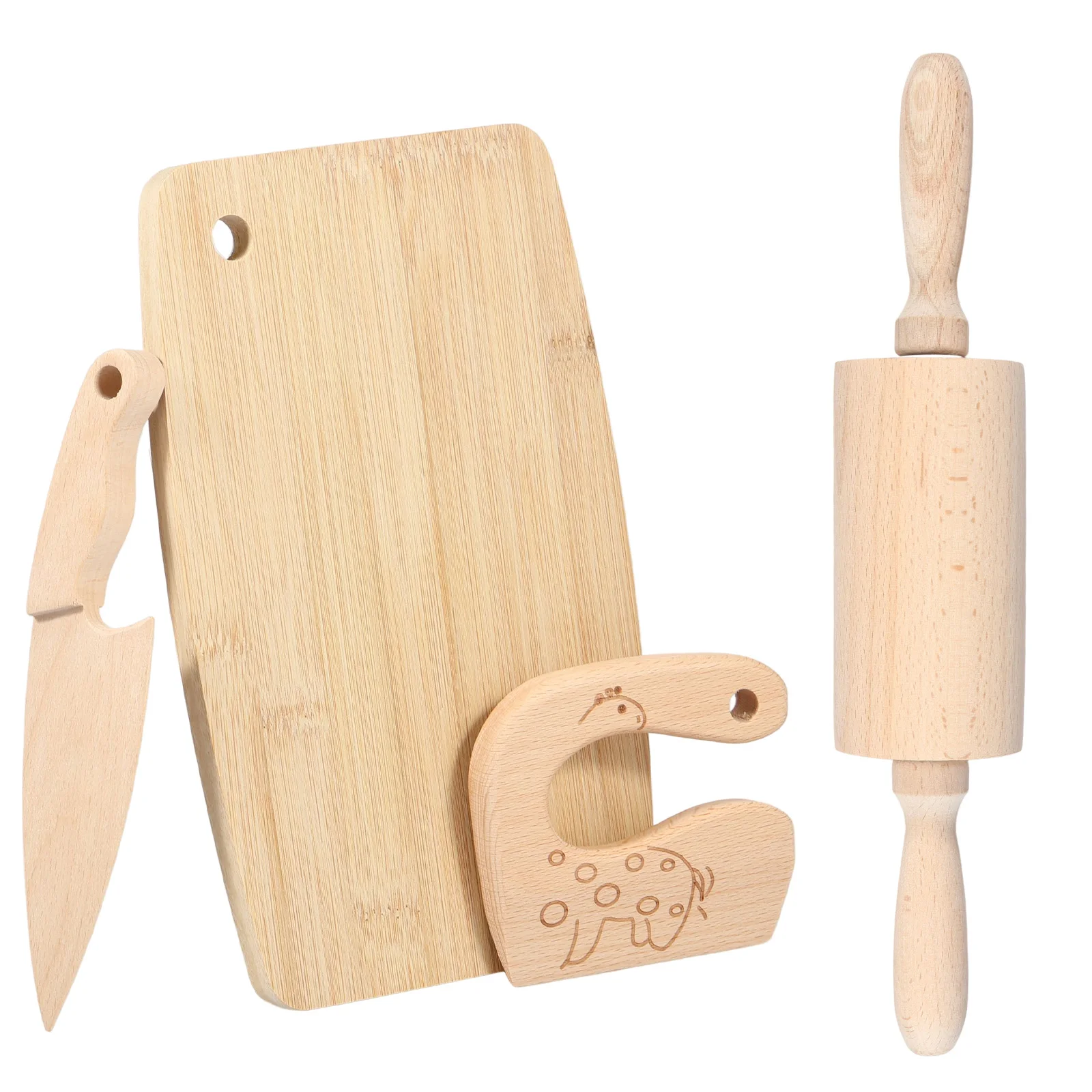 Kid-s-Dough-Rolling-Tool-Set-Bambu-T-bua-Cortar-Bolinho-de-Massa ...