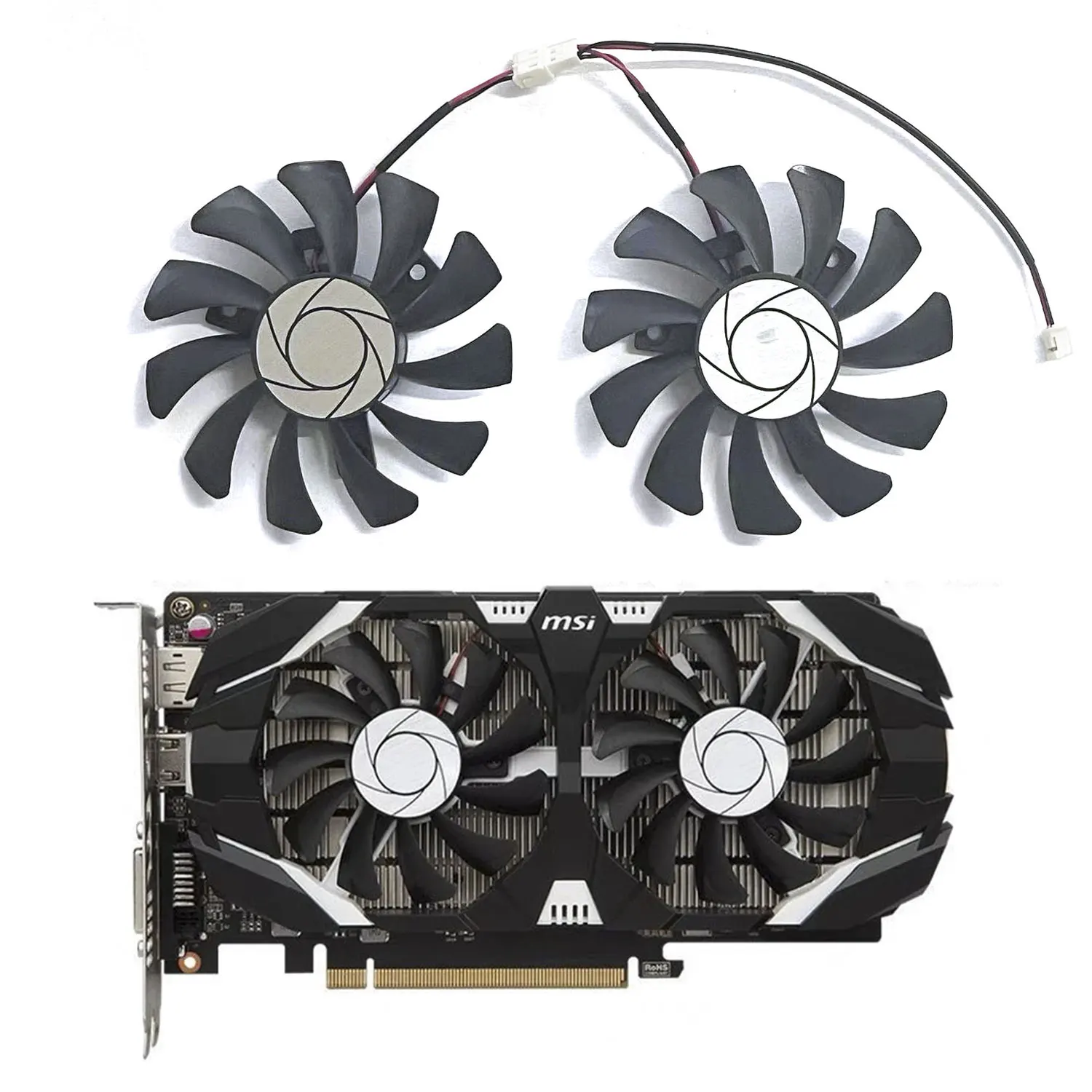 Gtx1050ti-GPU-HA8010H12F-Z-mm-2pin-msi-gforce-gtx-1050ti-GTX-1050-Ti ...