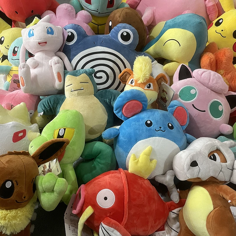 Original Pokemon Pikachu Gengar Doll Stuffed Plush Toy Bulbasaur ...