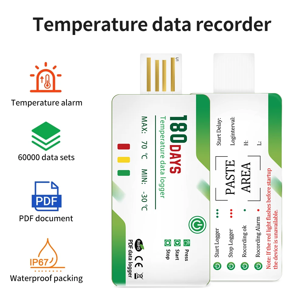 180-Days-Temperature-Data-Logger-High-Precision-Thermometer-Recorder ...
