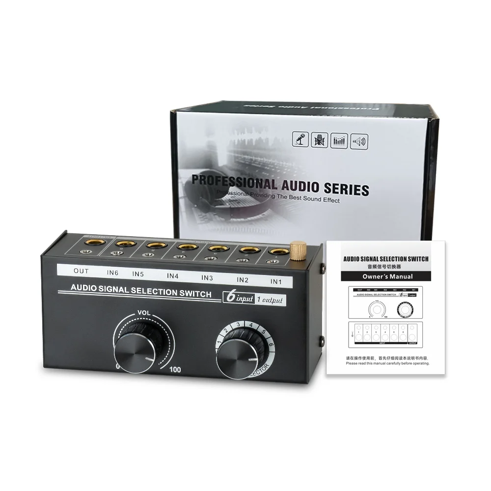 Audio-Switcher-Selector-Audio-Signal-Selection-Switch-Sound-Channel ...